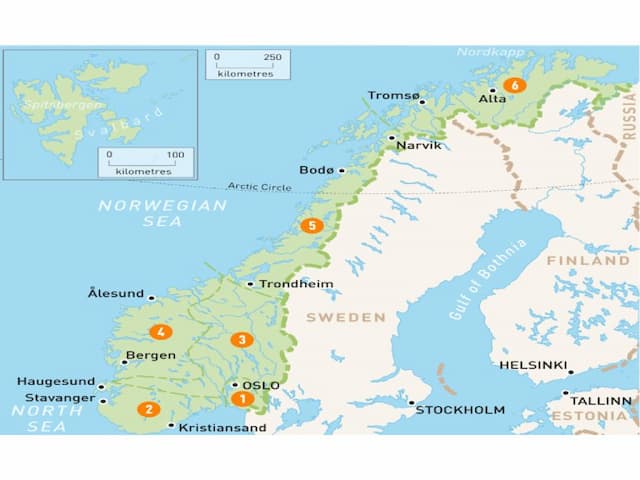 Norway Geography & Map | Flamingo Travels