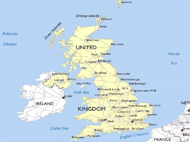 United Kingdom Geography & Map | Flamingo Travels